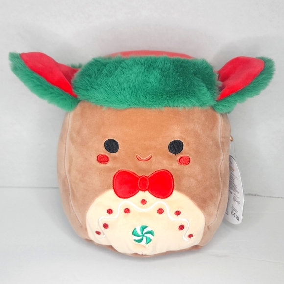 Squishmallows | Toys | Peterson Gingerbread Boy Wtrapper Hat Christmas ...